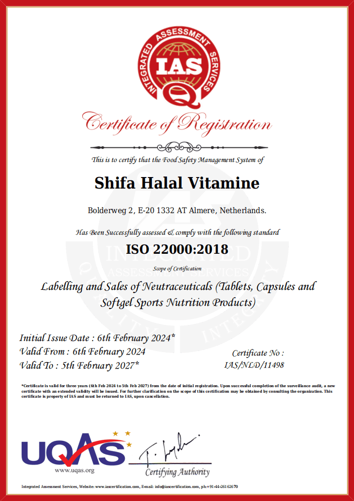 Home - Shifa Halal Vitamin